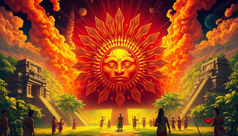 Kinich Ahau - Mayan God of the Sun: His Role in Mayan Religion