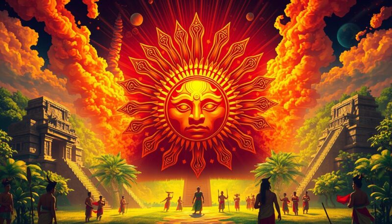 Kinich Ahau - Mayan God of the Sun: His Role in Mayan Religion